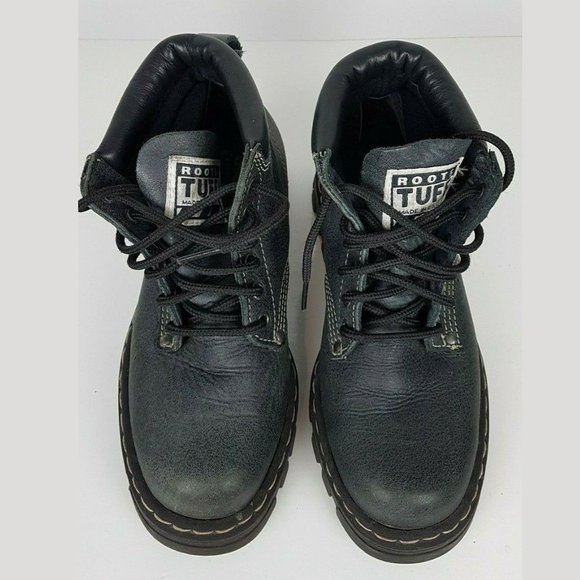 Roots | Shoes | Vintage 9s Roots Tuff Leather Boots Lug Sole 75 | Poshmark